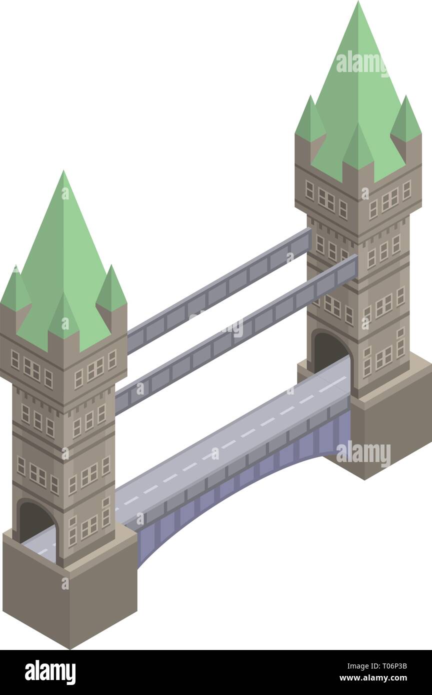 Cartoon tower bridge london hi-res stock photography and images - Alamy