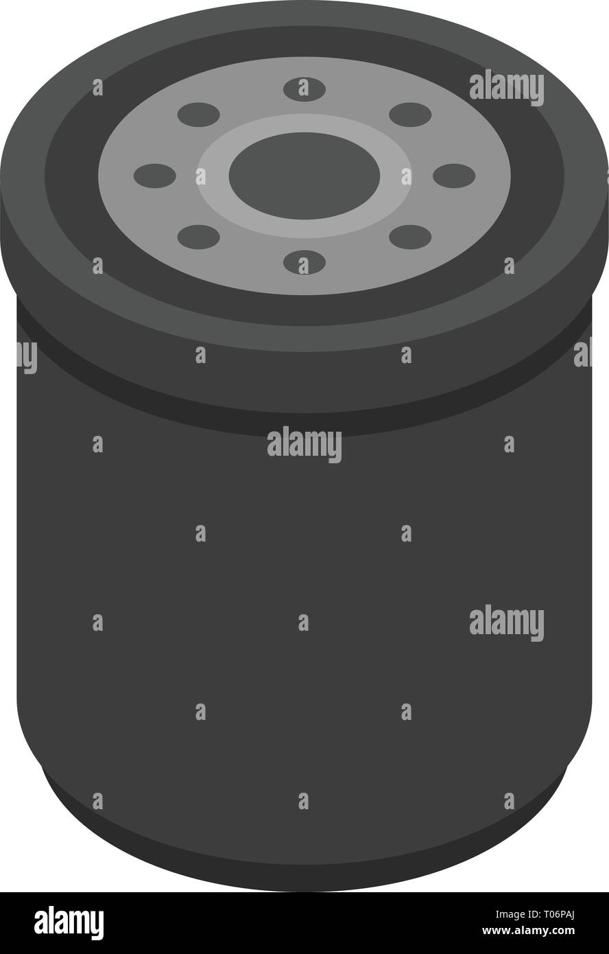 Oil filter icon, isometric style Stock Vector Image & Art - Alamy