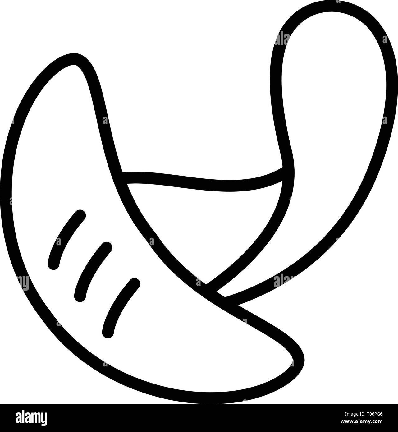 Tasty chips icon, outline style Stock Vector Image & Art - Alamy