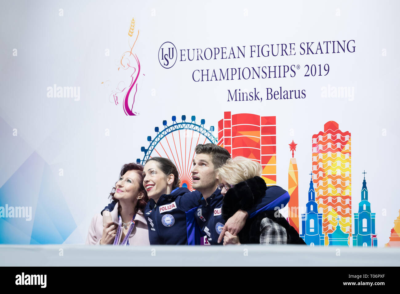 Nicole Della Monica And Matteo Guarise High Resolution Stock ...