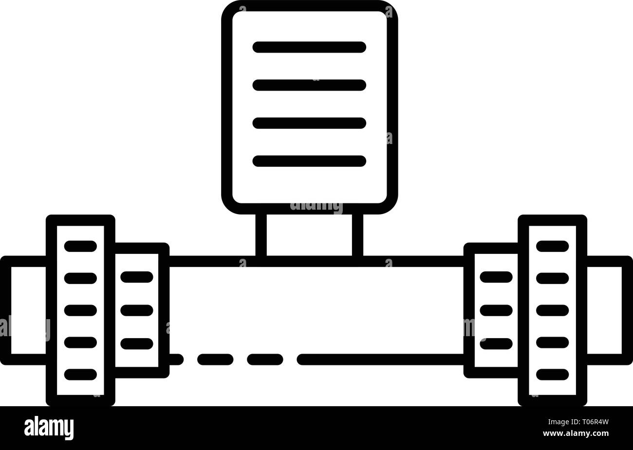 Pool pipe equipment icon, outline style Stock Vector Image & Art - Alamy