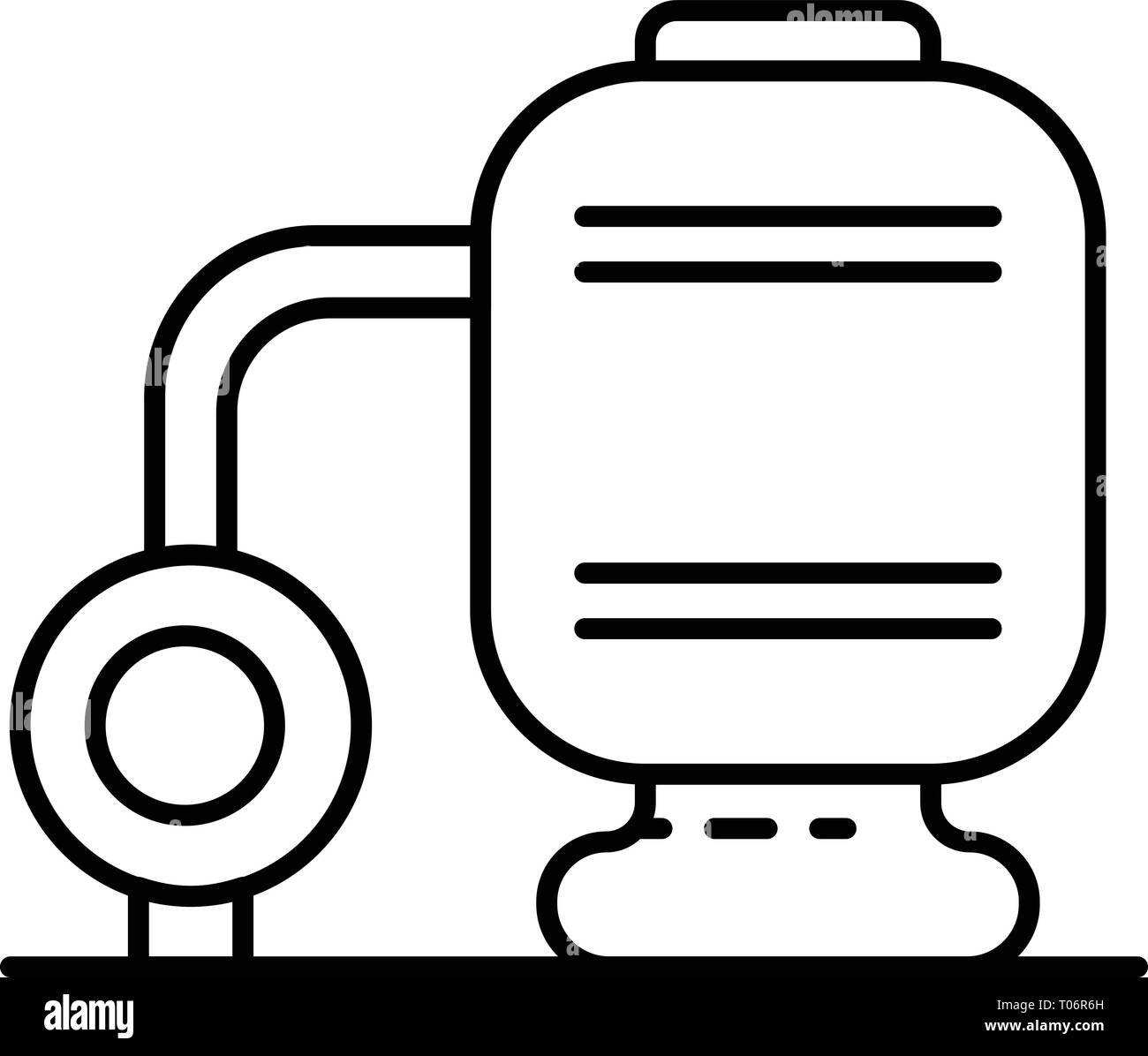 Swimming pool pump filter Stock Vector Images - Alamy