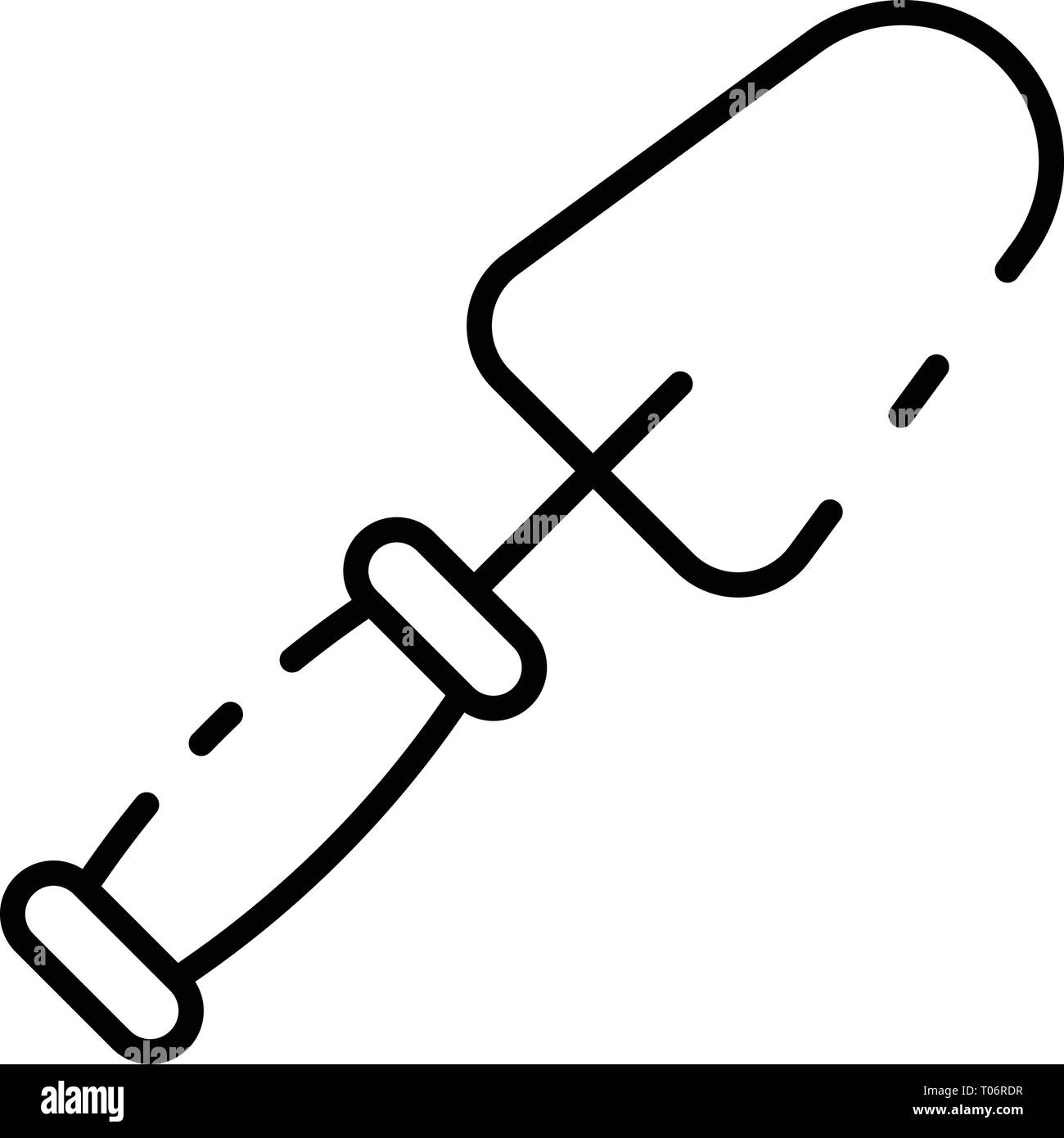 Trowel icon, outline style Stock Vector Image & Art - Alamy