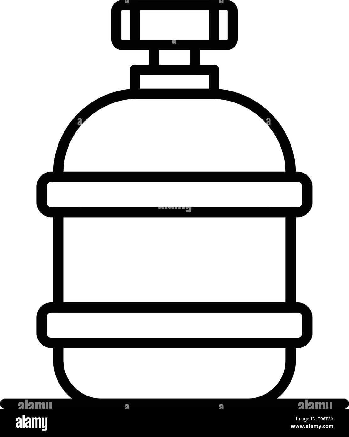 Irrigation reserve tank icon, outline style Stock Vector Image & Art ...