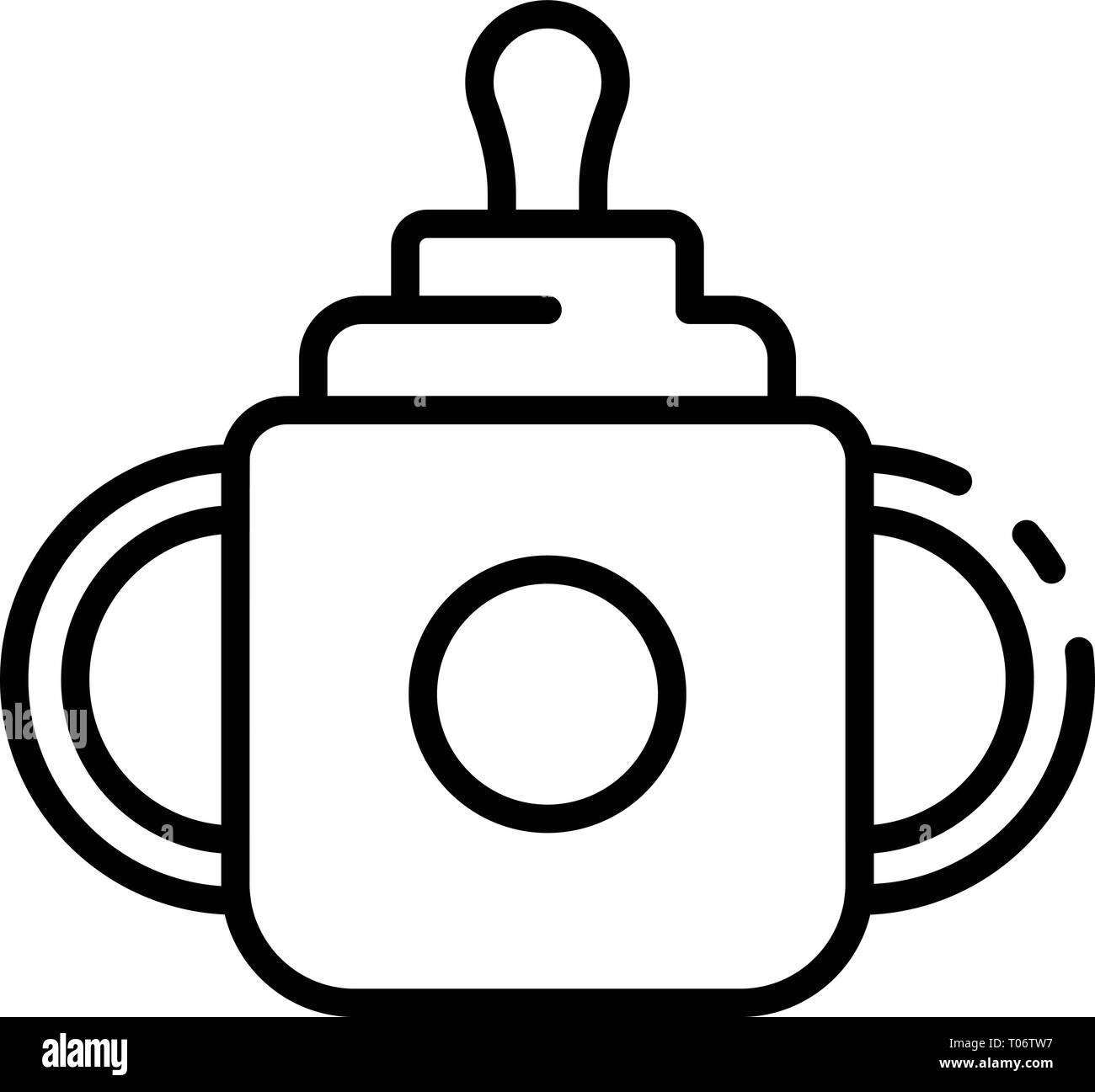 Sippy cup baby Stock Vector Images - Alamy