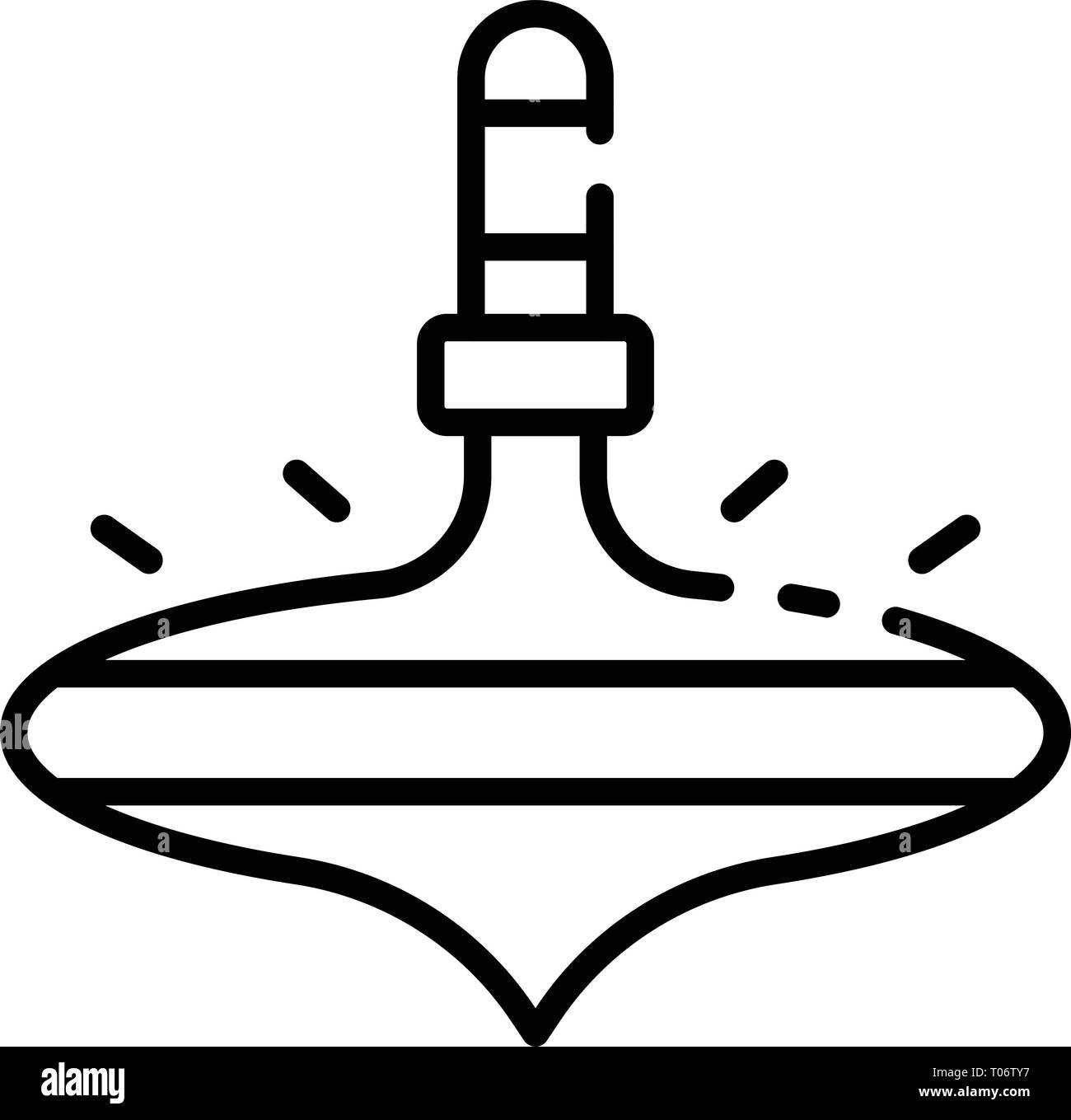 Metal whirligig icon, outline style Stock Vector Image & Art - Alamy