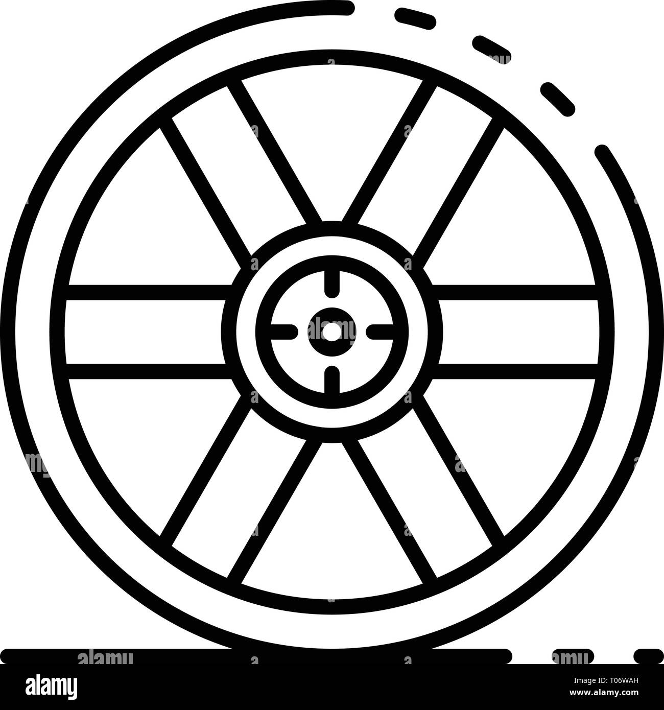 Thin rim disk Stock Vector Images - Alamy