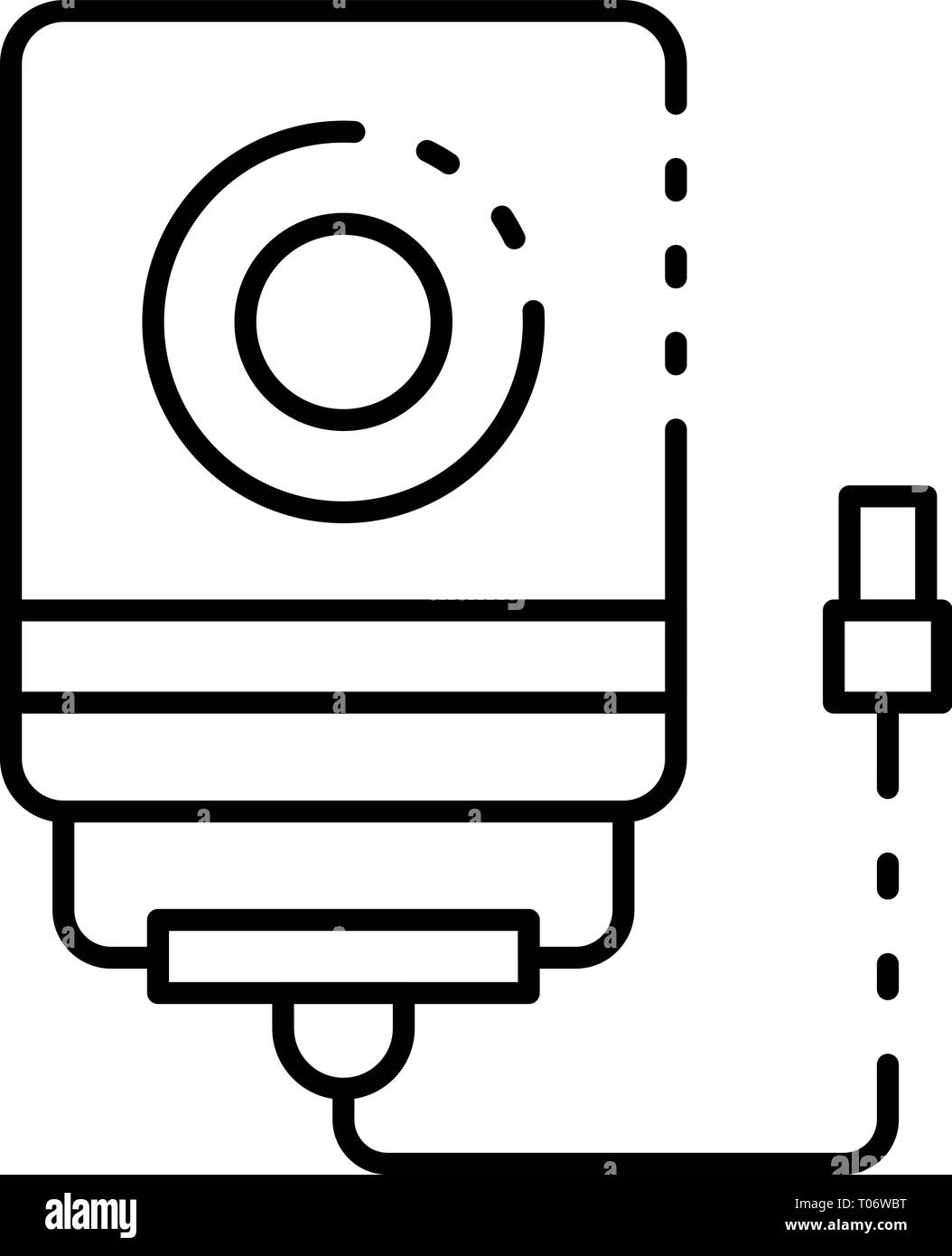 Usb hard disk icon, outline style Stock Vector Image & Art - Alamy Usb hard disk icon, outline style Stock Vector Image & Art - Alamy