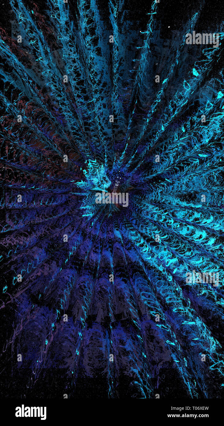 Abstract galaxy watercolor background. Colorful cosmic texture. Oil ...