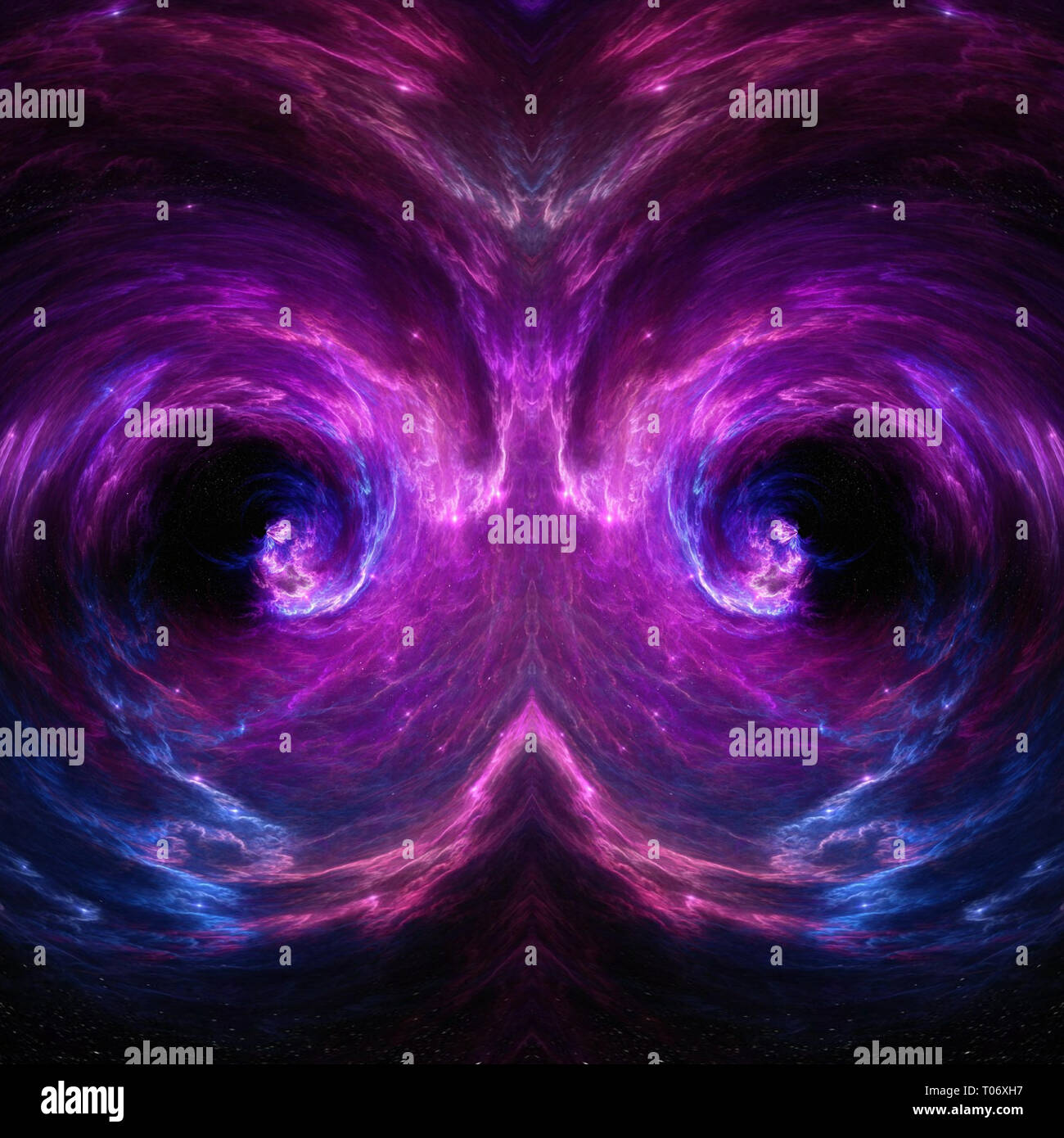 Abstract galaxy watercolor background. Colorful cosmic texture. Oil ...