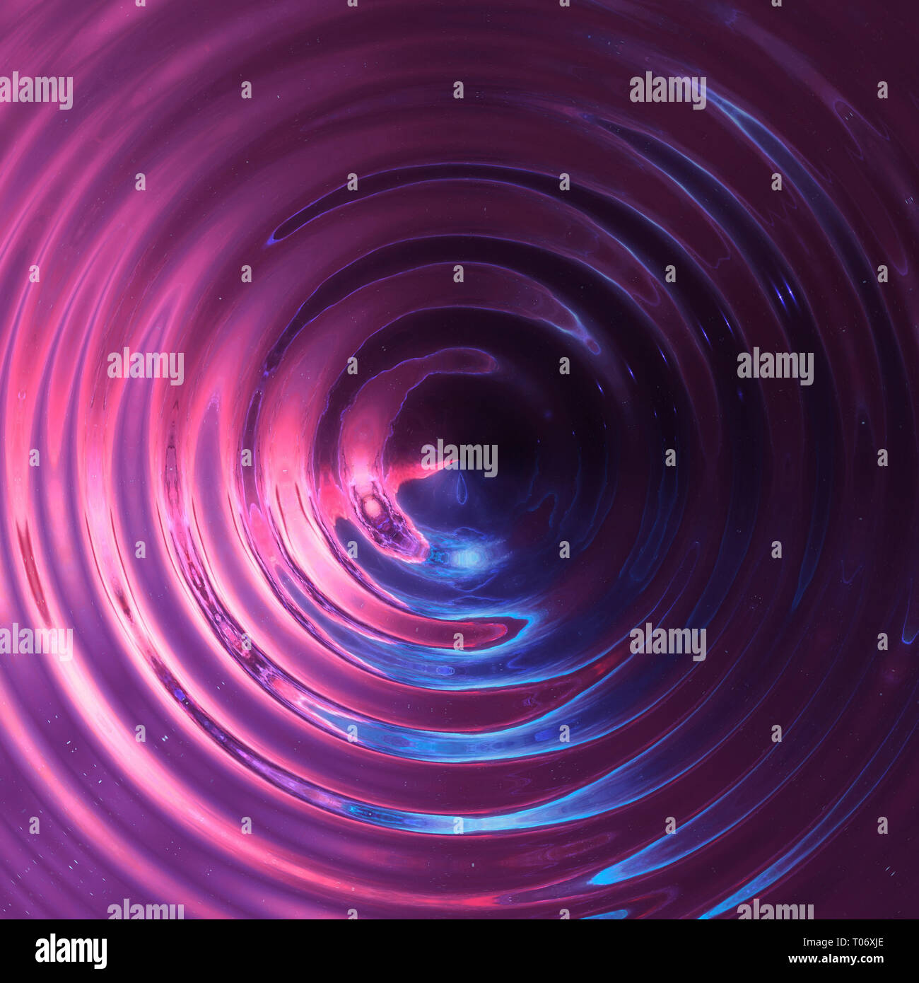 Fractal cosmic art. Graphic watercolor purple background. Galaxy cosmos ...