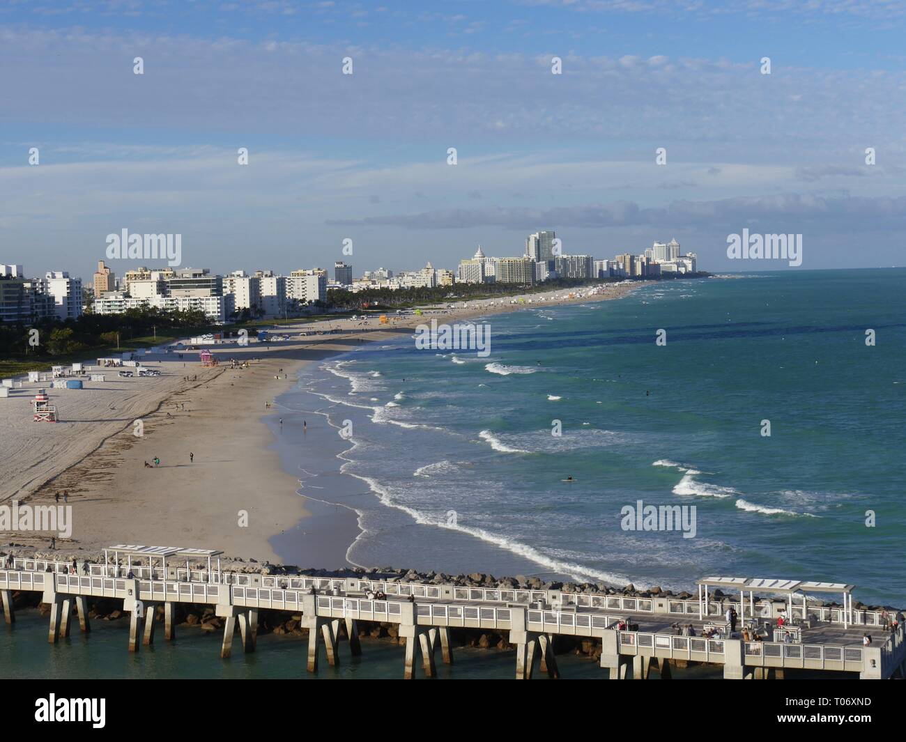 High rise skyscraper skyscrapers building buildings miami beach hi-res ...