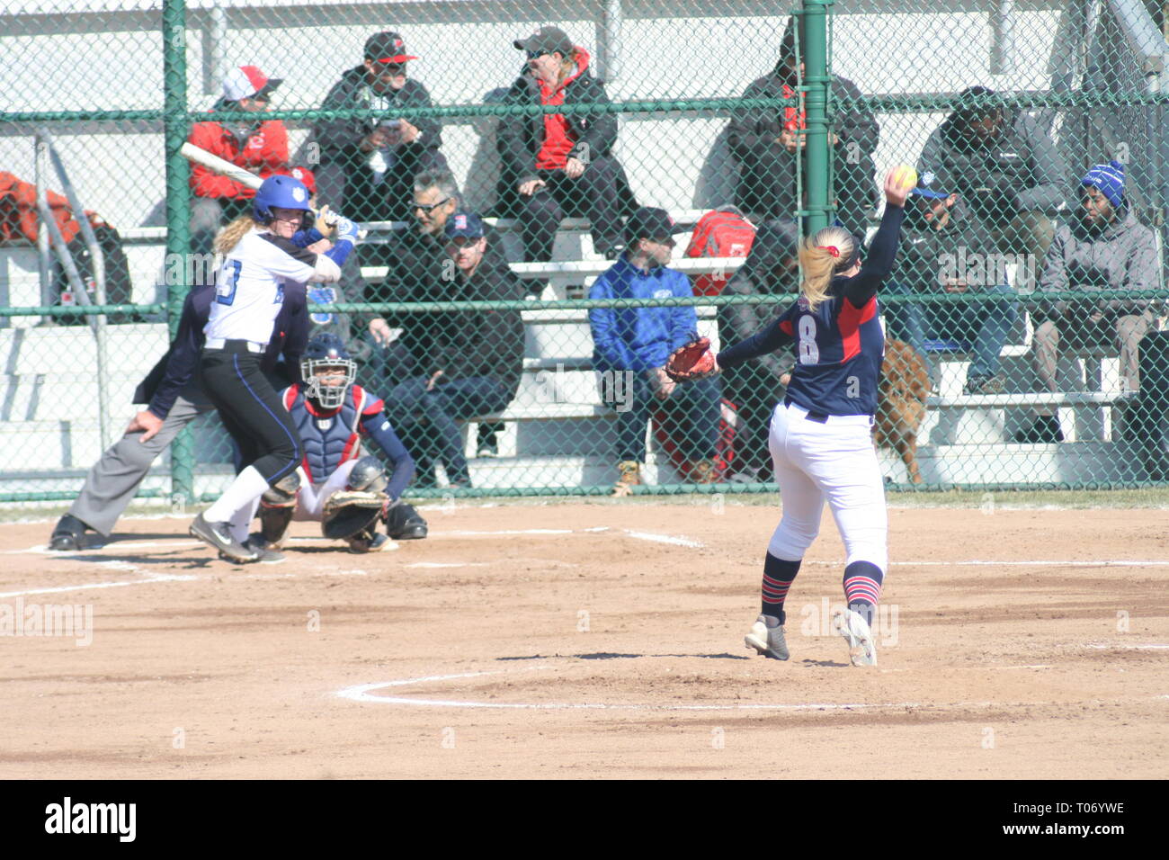 Base hit base hit Stock Photo - Alamy