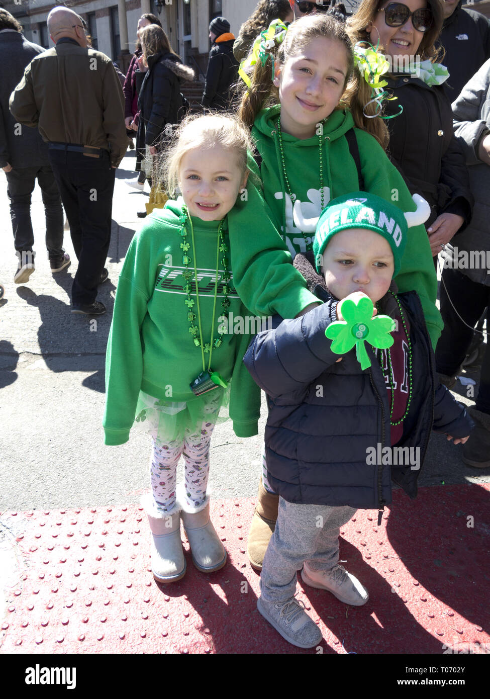 St patricks day parade brooklyn hi-res stock photography and images - Alamy