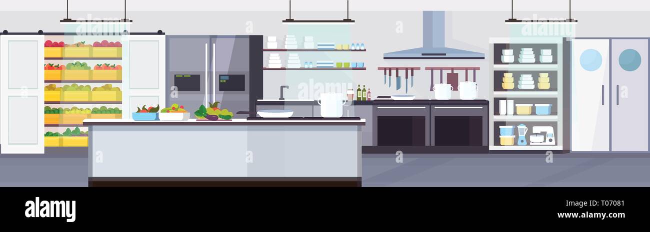 Restaurant Kitchen Illustration
