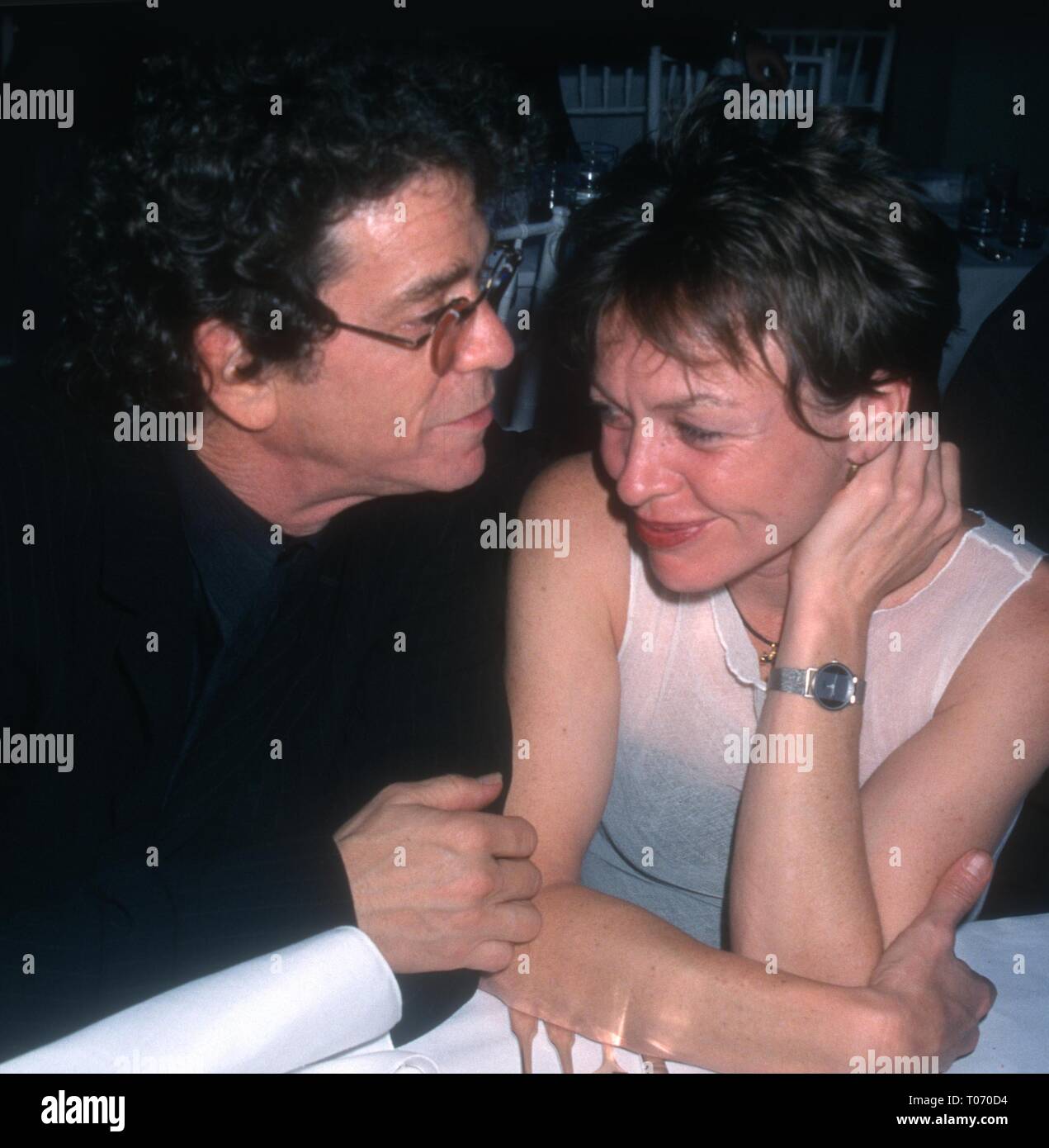 Lou Reed Laurie Anderson 1997 Photo By John Barrett/PHOTOlink ...