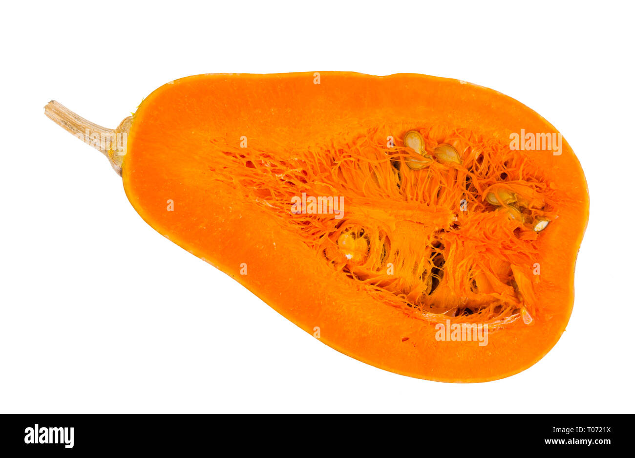 Ripe pumpkin cucurbita moschata Cut Out Stock Images & Pictures - Alamy