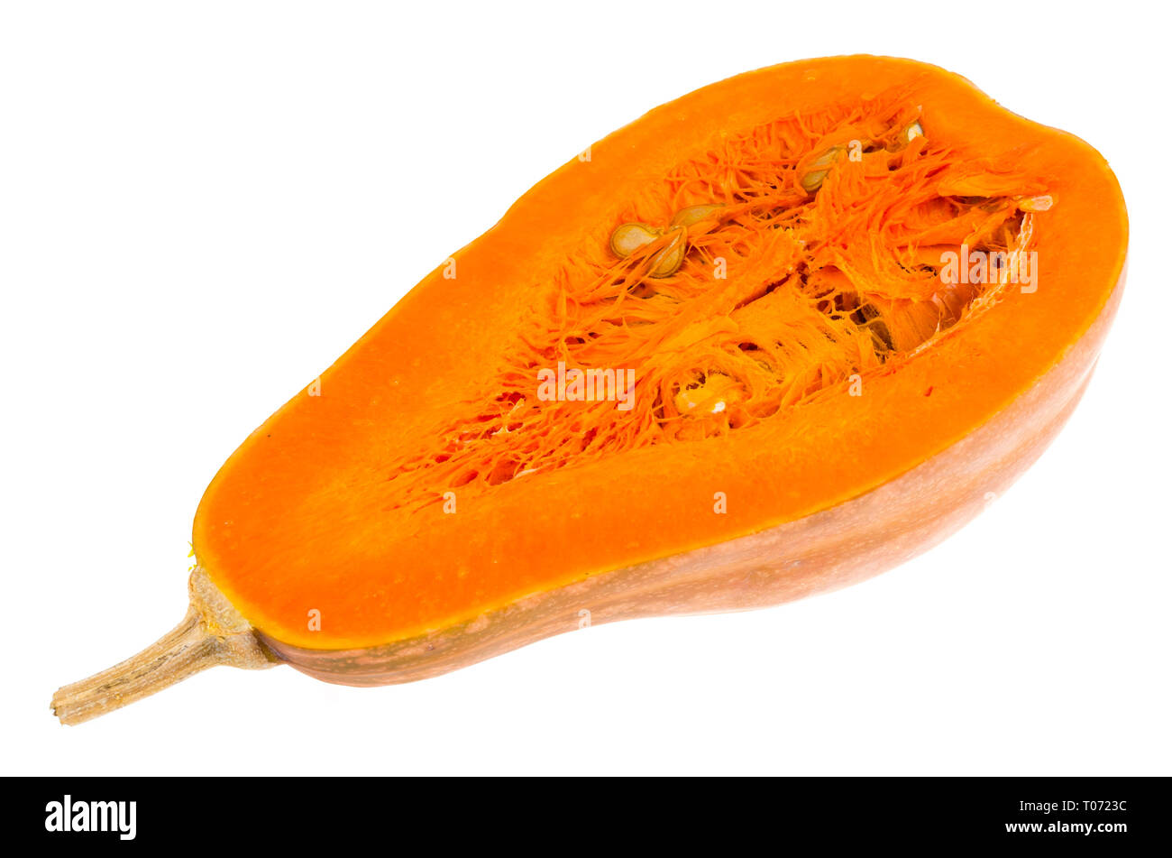 Ripe pumpkin cucurbita moschata Cut Out Stock Images & Pictures - Alamy