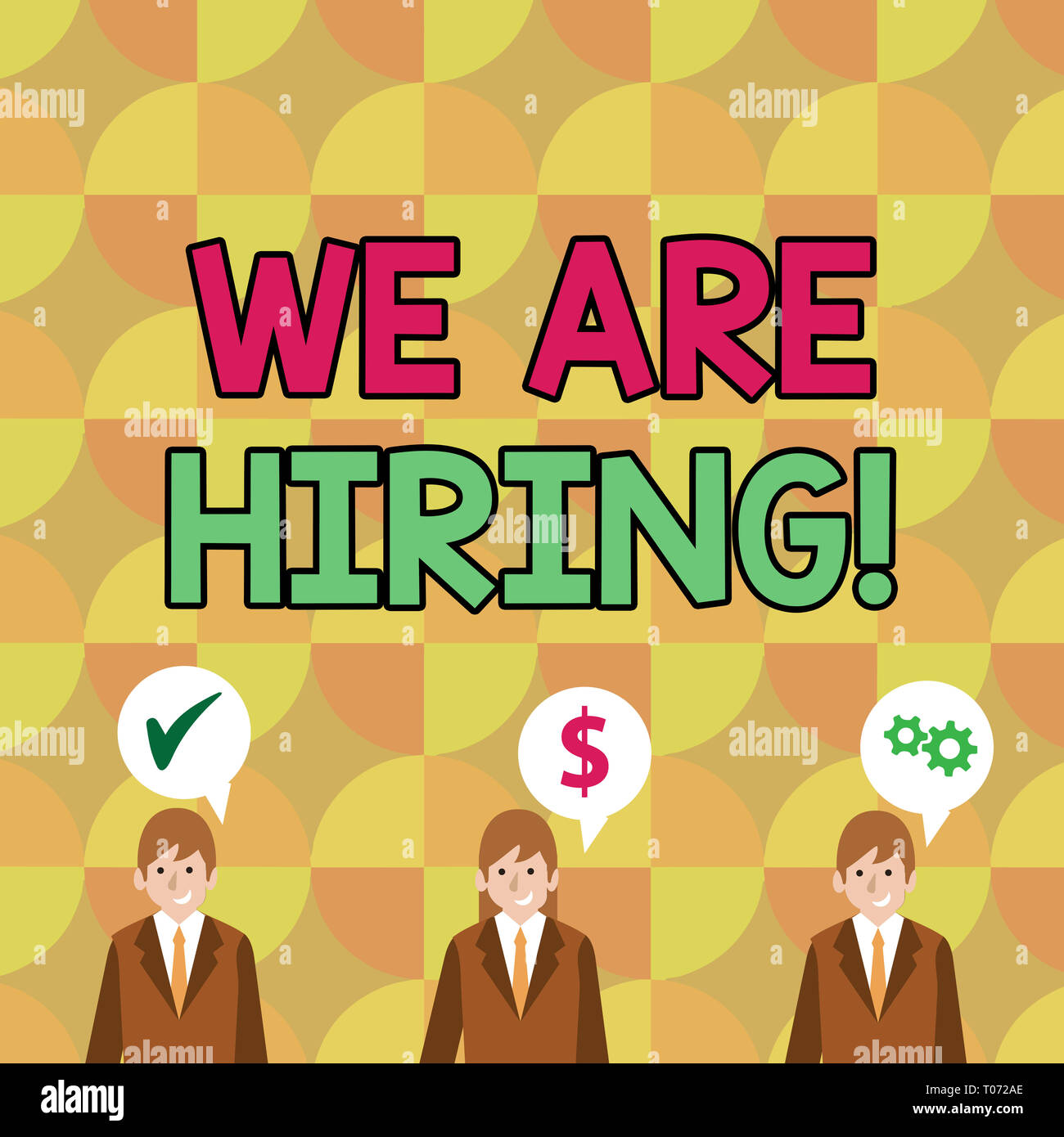 Conceptual hand writing showing We Are Hiring. Concept meaning recently ...