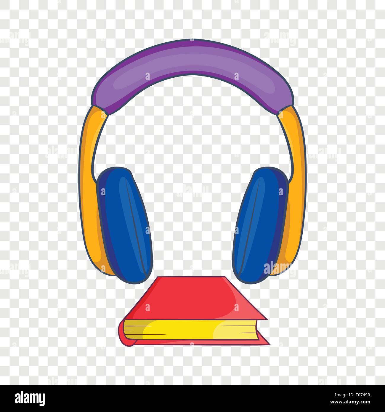 Audio book icon, cartoon style Stock Vector Image & Art - Alamy