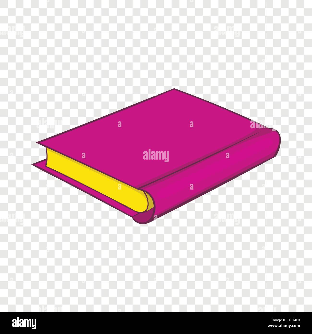 Pink book icon, cartoon style Stock Vector Image & Art - Alamy