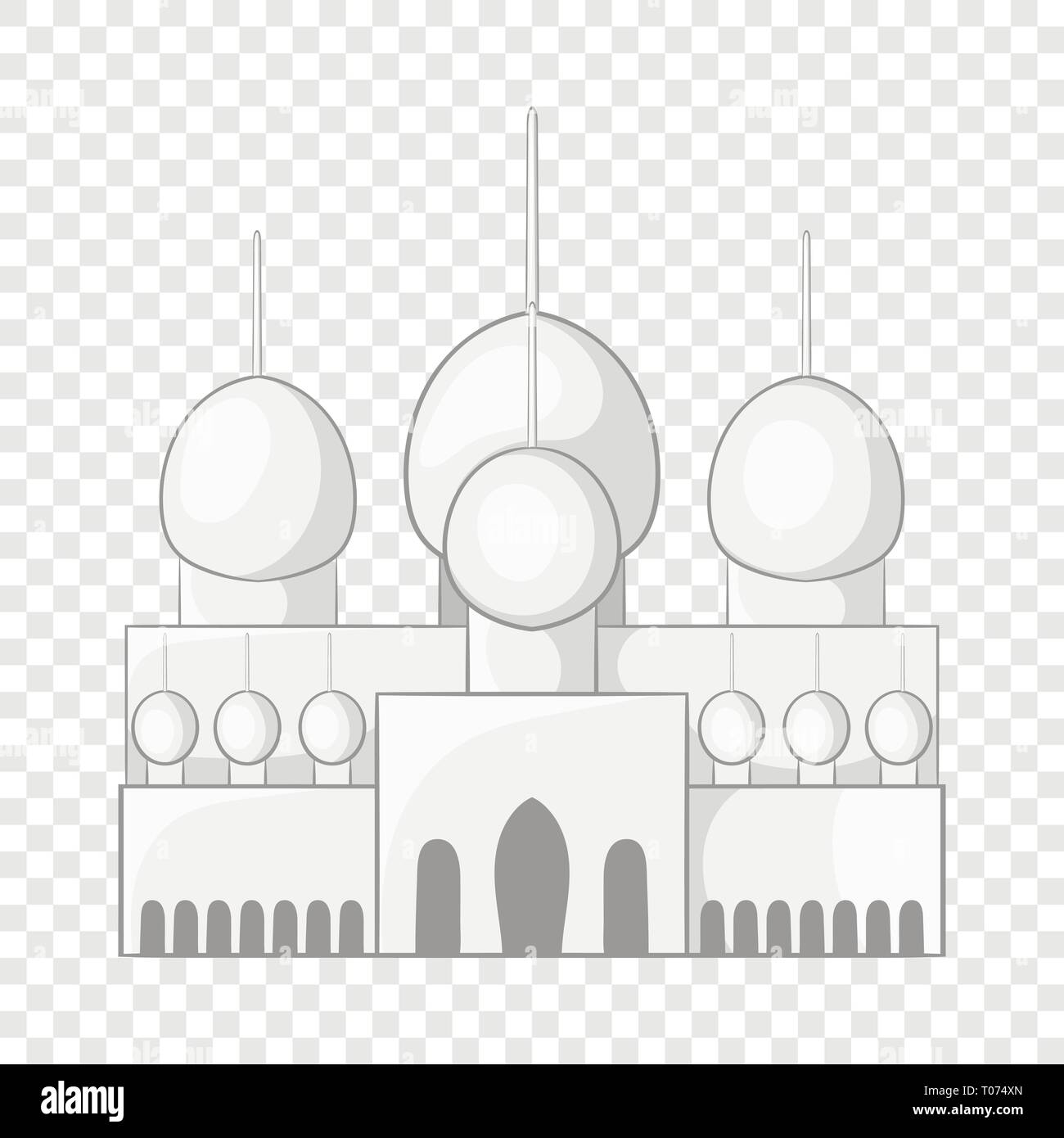 Mosque in UAE icon, cartoon style Stock Vector Image & Art - Alamy