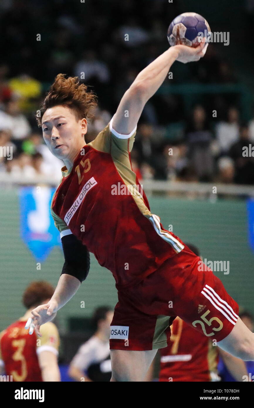 Tokyo, Japan. 17th Mar, 2019. Hiroki Motoki () Handball : ANA CUP 43th ...