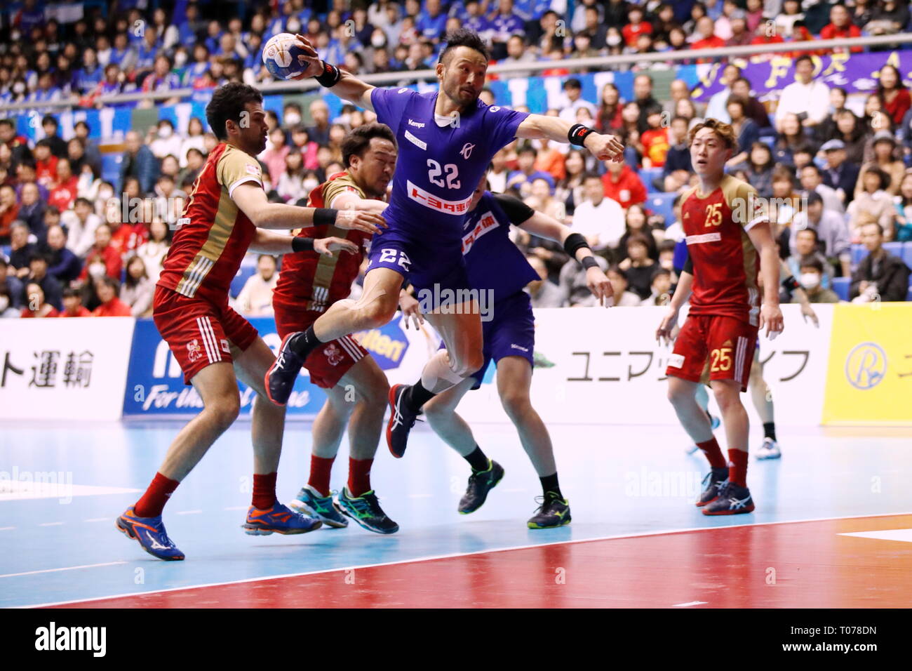 Tokyo, Japan. 17th Mar, 2019. Tetsuya Kadoyama () Handball : ANA CUP ...