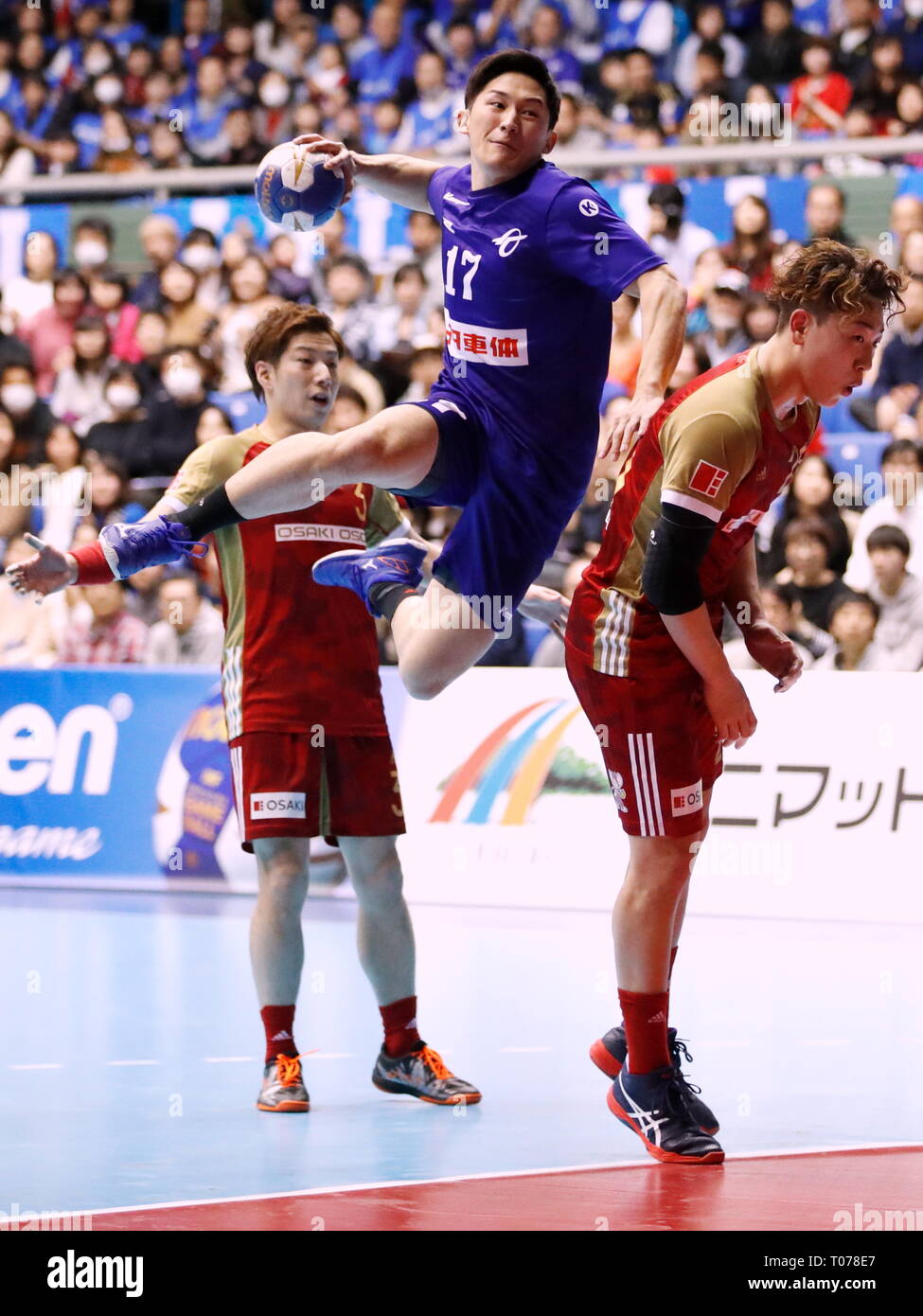 Tokyo, Japan. 17th Mar, 2019. Naoki Sugioka () Handball : ANA CUP 43th ...