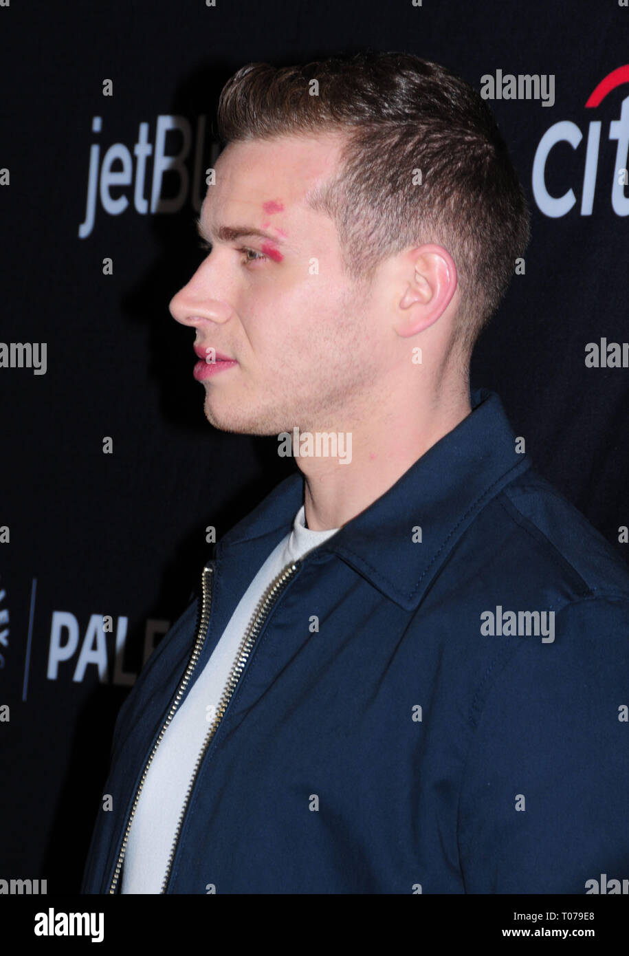 Hollywood, USA. 17th Mar, 2019. HOLLYWOOD, CA - MARCH 17: Actor Oliver ...