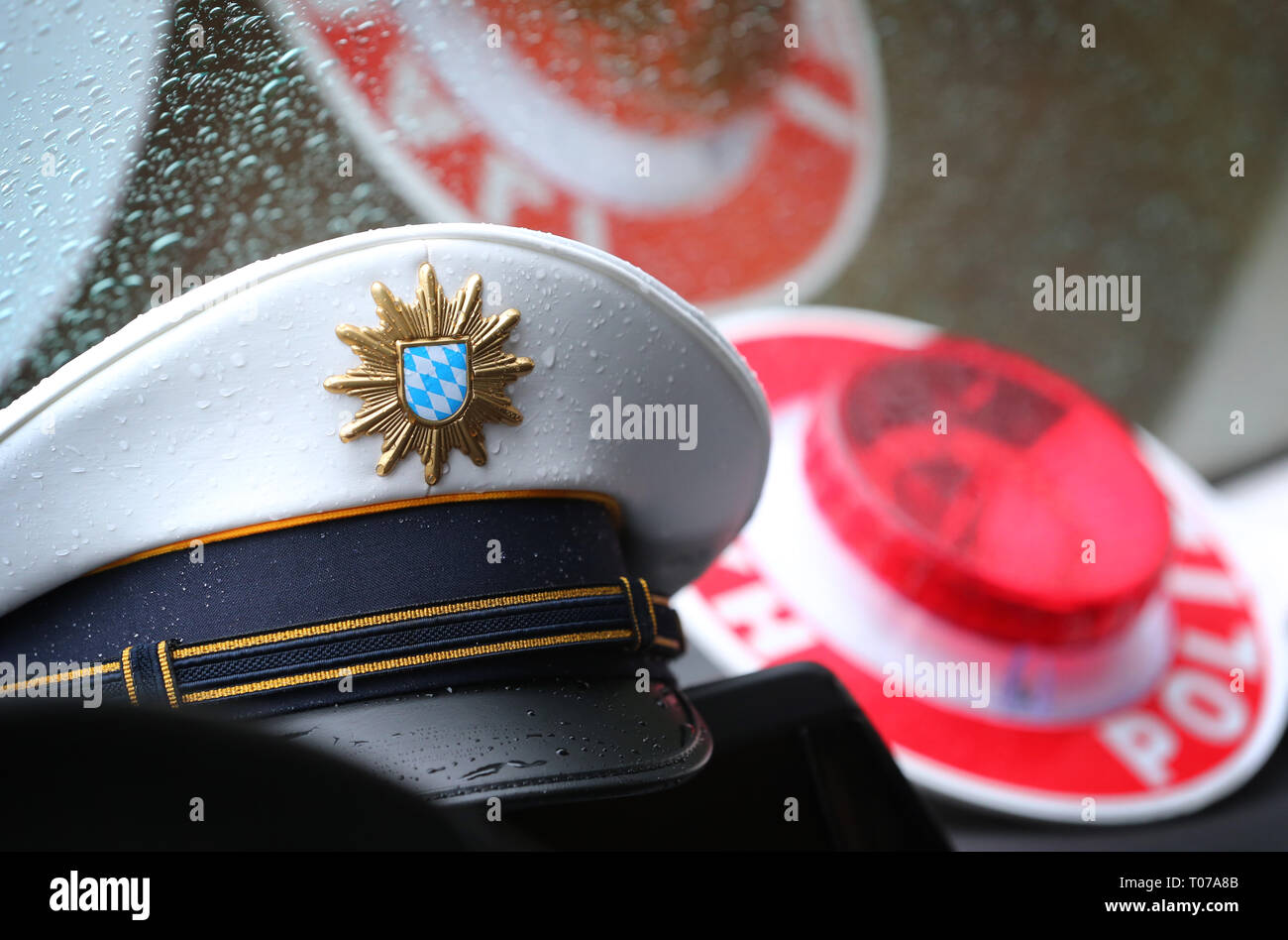 Bavarian police car hi-res stock photography and images - Alamy