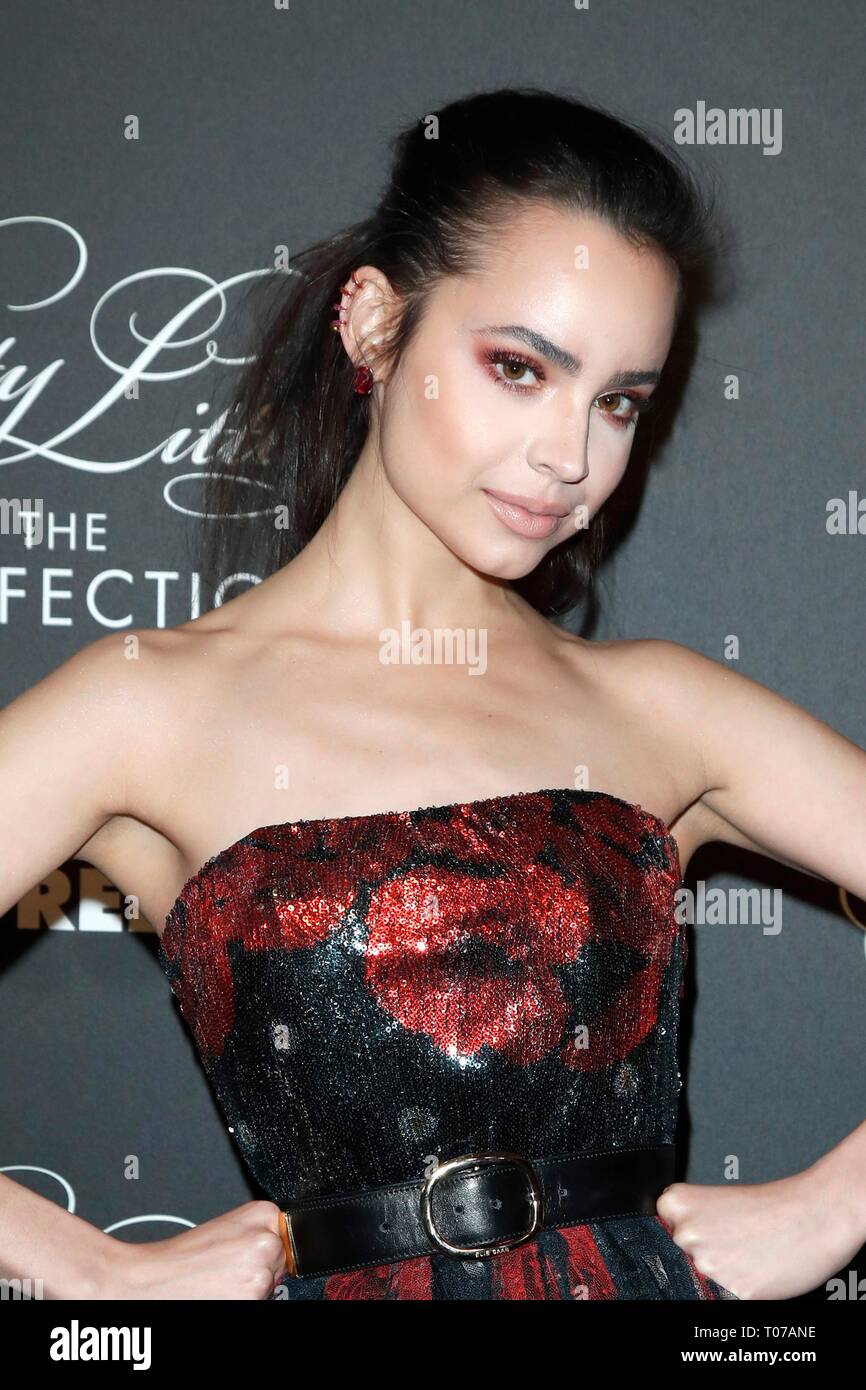 Los Angeles, CA, USA. 15th Mar, 2019. Sofia Carson at arrivals for ...