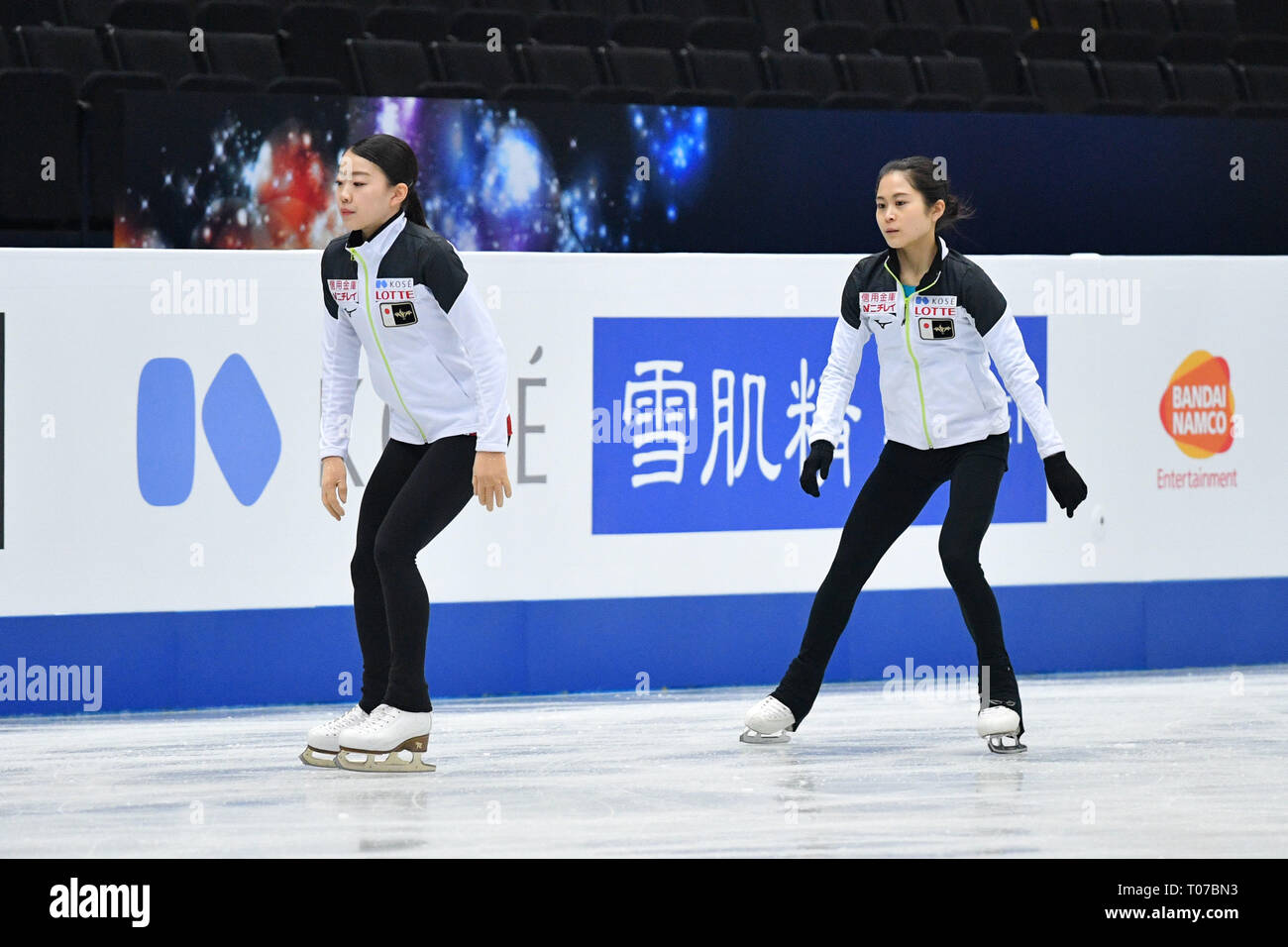 Saitama Japan Credit Matsuo 18th Mar 2019 L R Rika Kihira