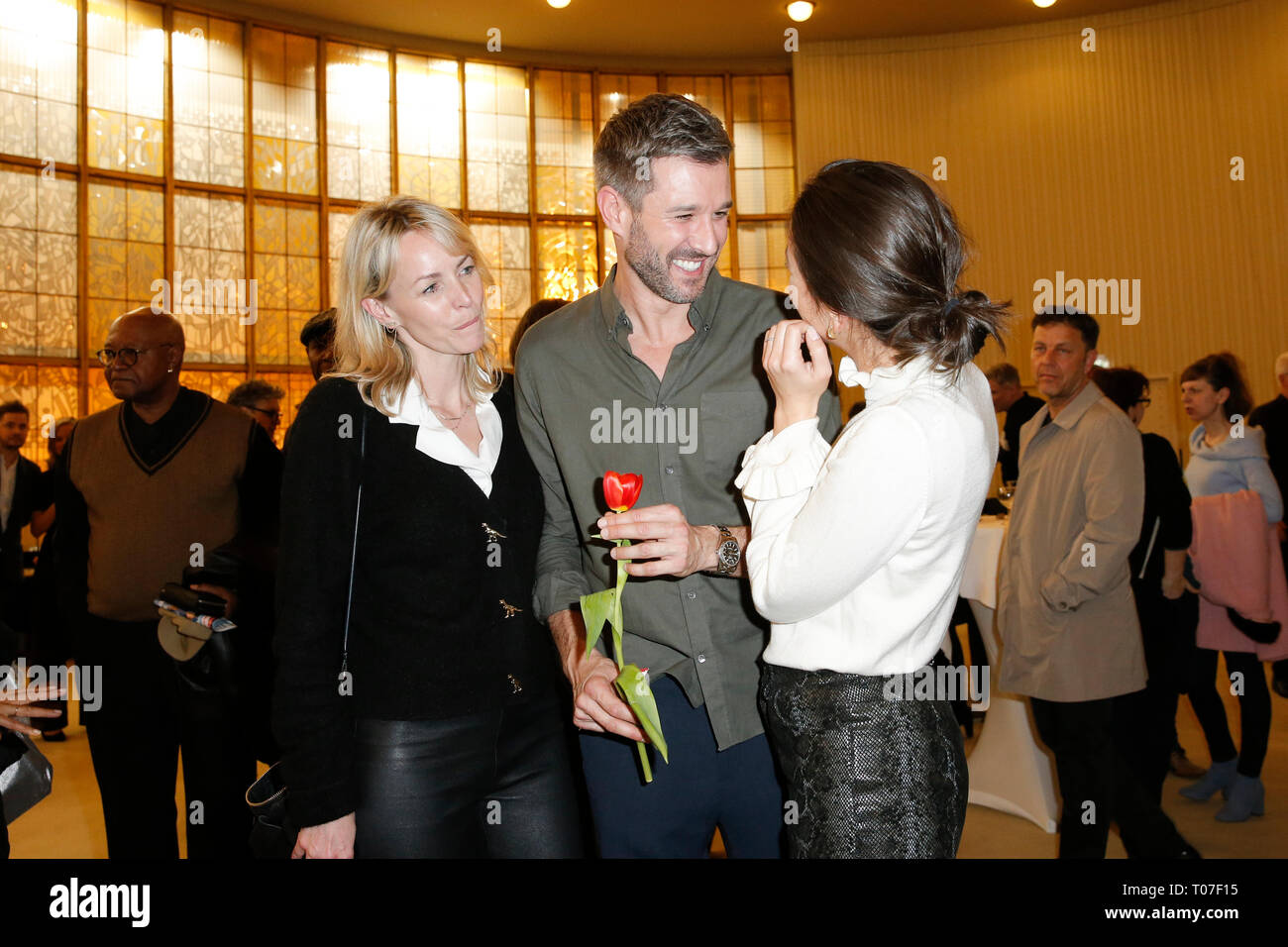 Berlin, Germany. 17th Mar, 2019. Simone Hanselmann, Jochen Schropp ...