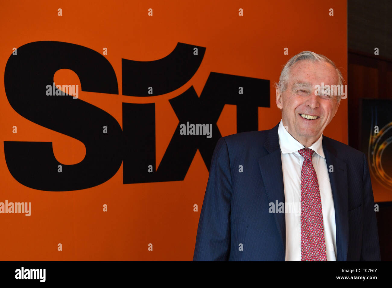 Munich, Deutschland. 18th Mar, 2019. Erich SIXT (Chief Executive ...