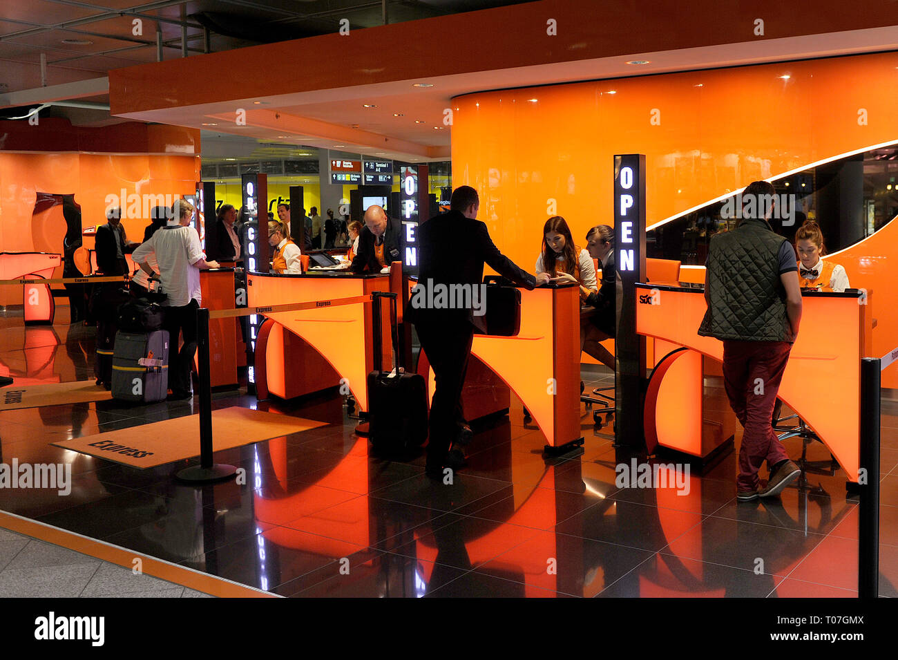 Munich, Deutschland. 18th Mar, 2019. Sixt counter at Franz Josef ...