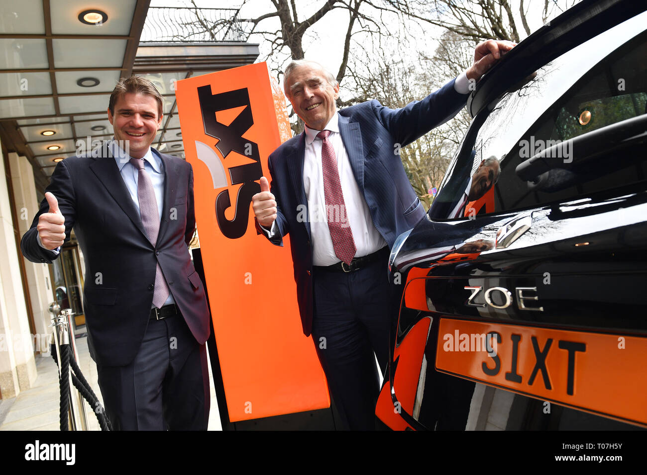 Munich, Deutschland. 18th Mar, 2019. v.li: Alexander SIXT (Head of ...