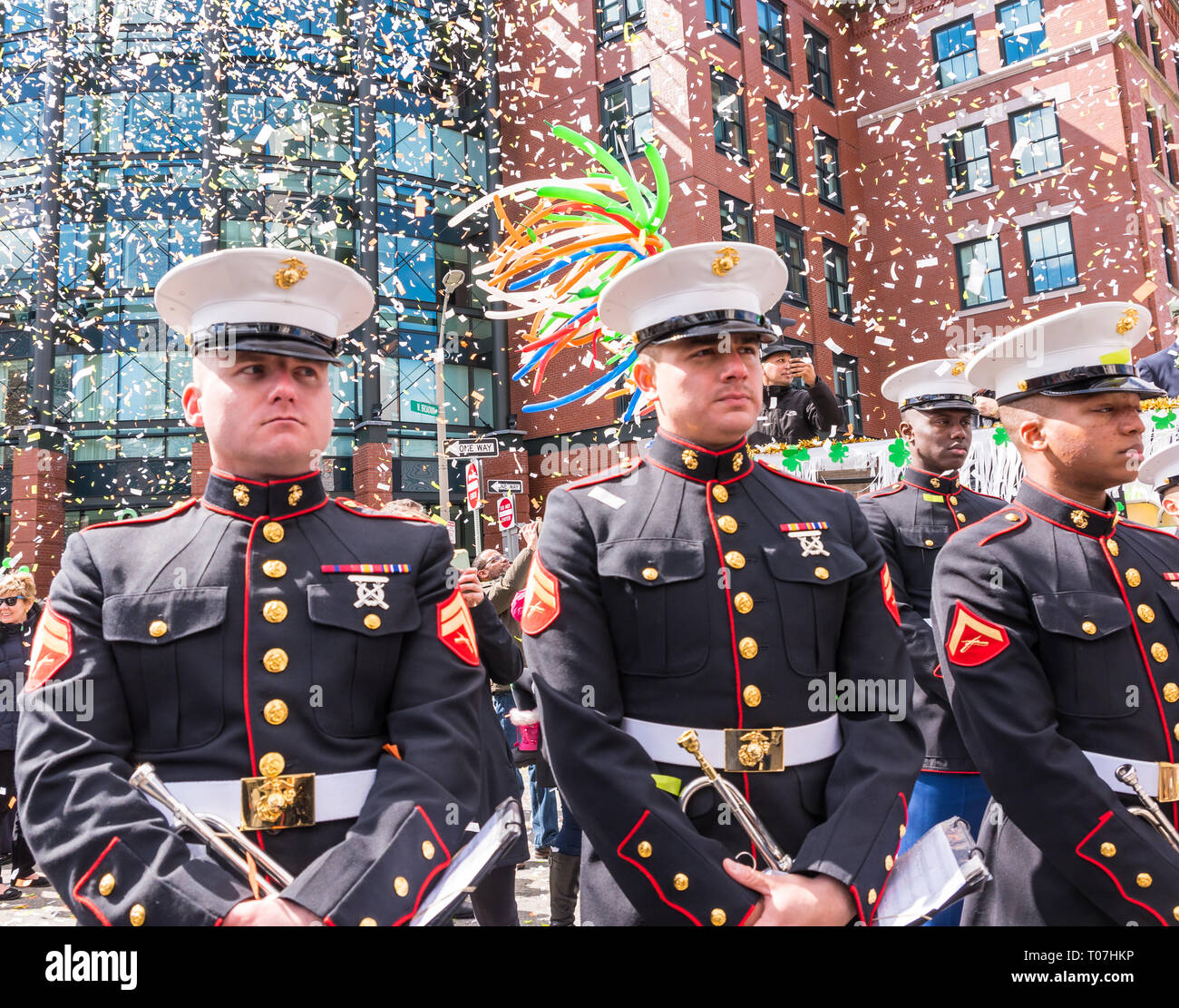 Usmc marching band hi-res stock photography and images - Alamy