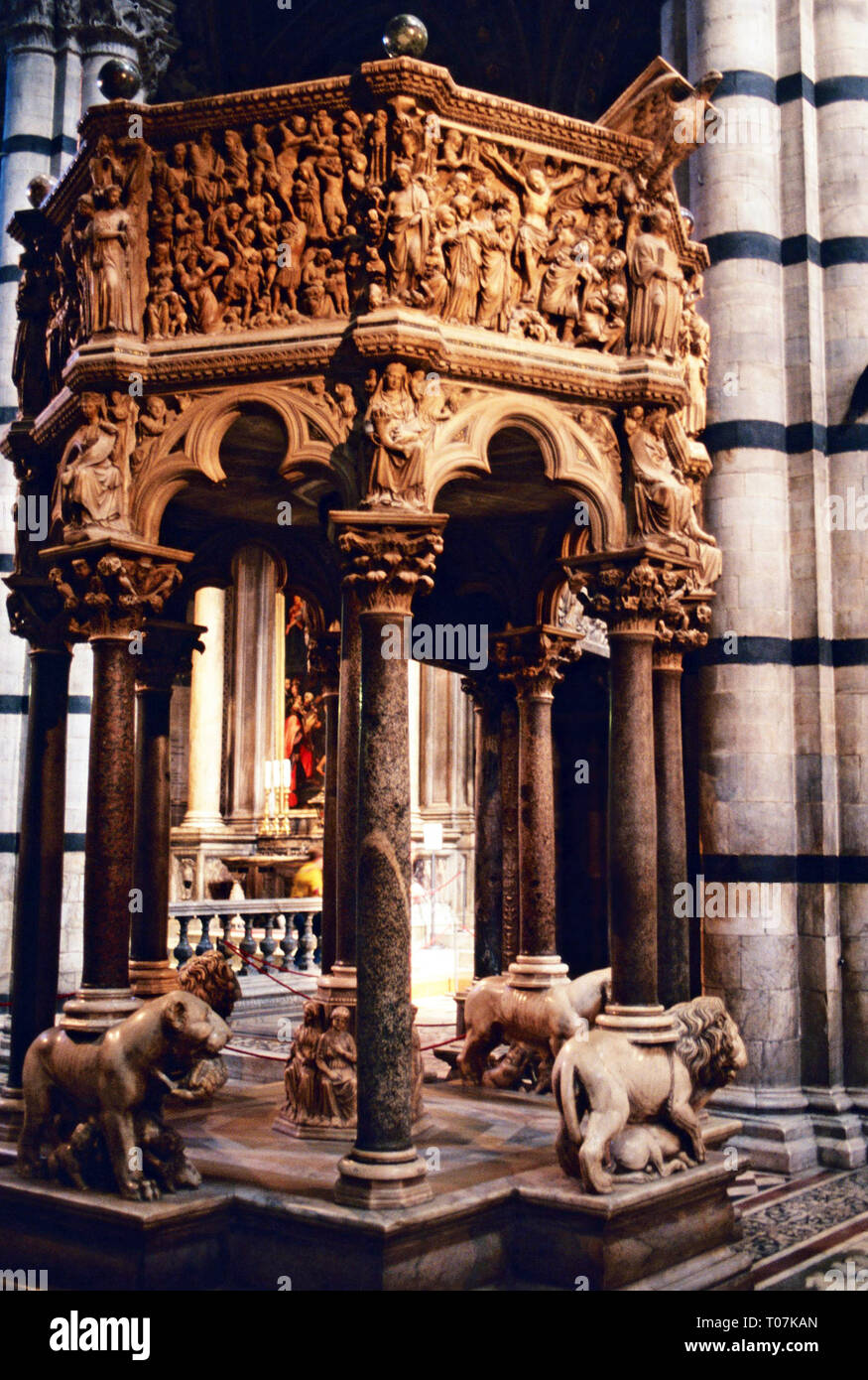 Pisanos pulpit hi-res stock photography and images - Alamy