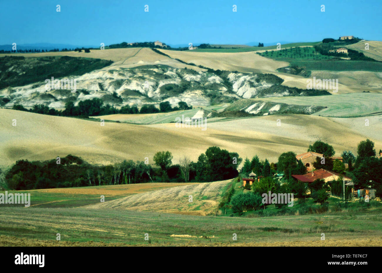 The Crete,clay badlands,Tuscany,Italy Stock Photo - Alamy