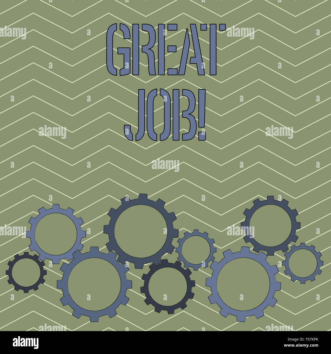 Handwriting text Great Job. Conceptual photo used praising someone for ...