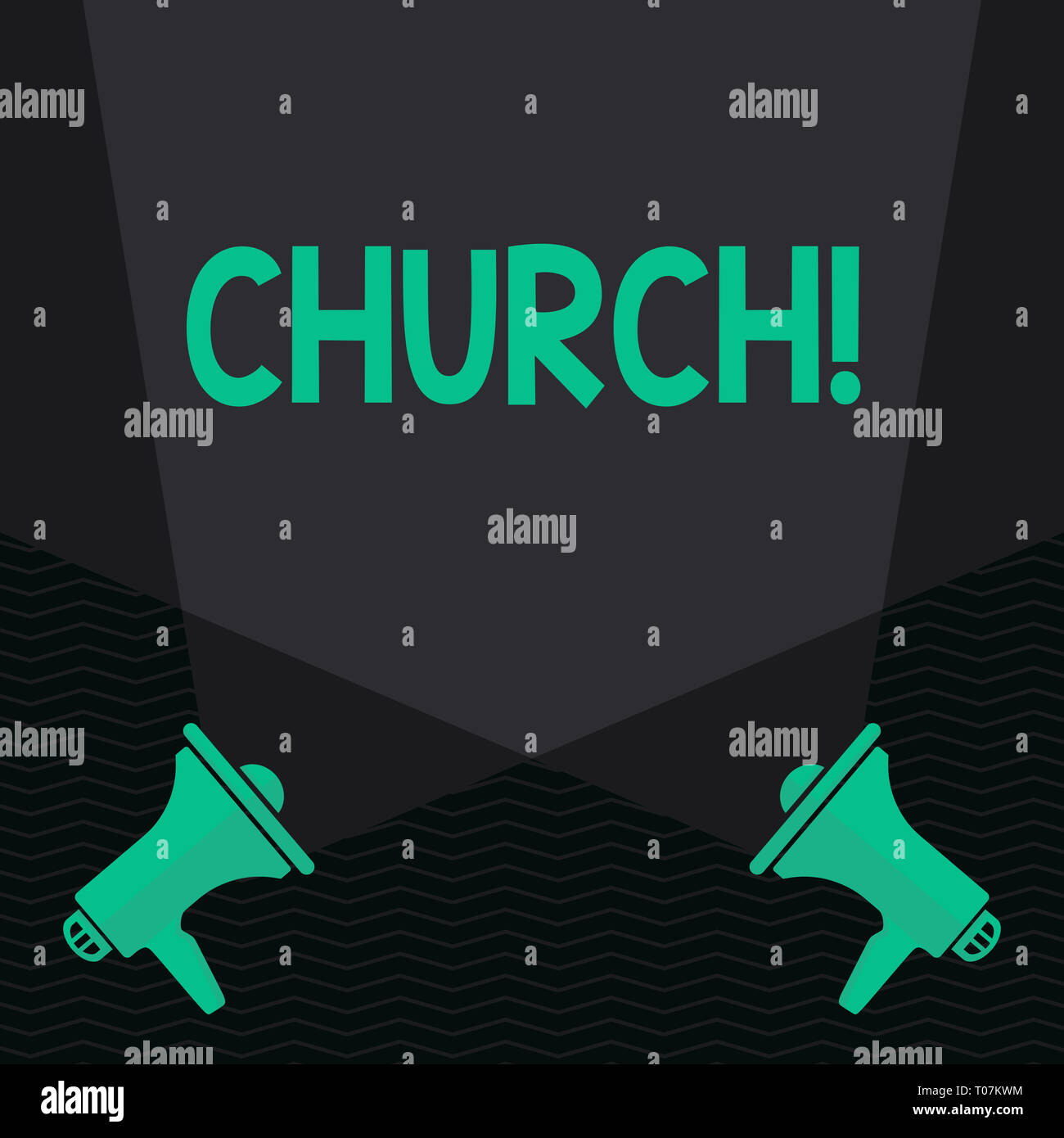 Conceptual hand writing showing Church. Concept meaning Cathedral Altar ...