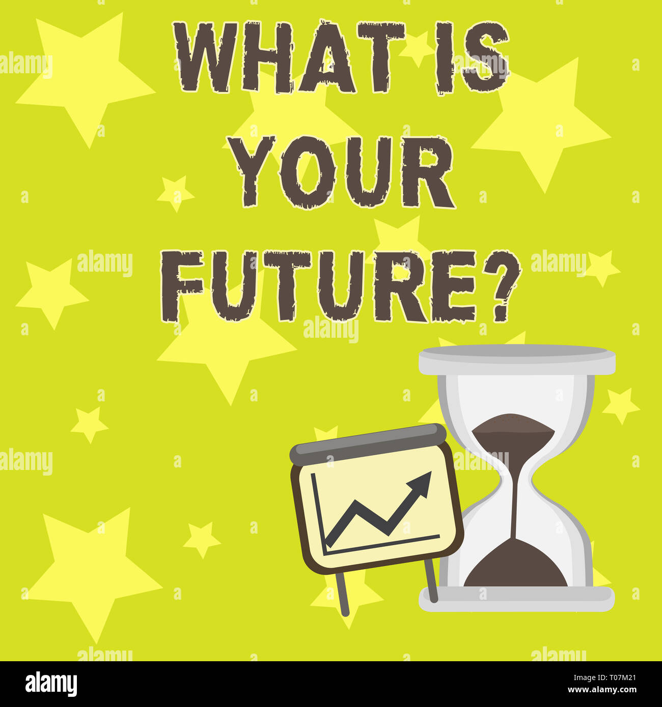 Text sign showing What Is Your Futurequestion. Business photo ...