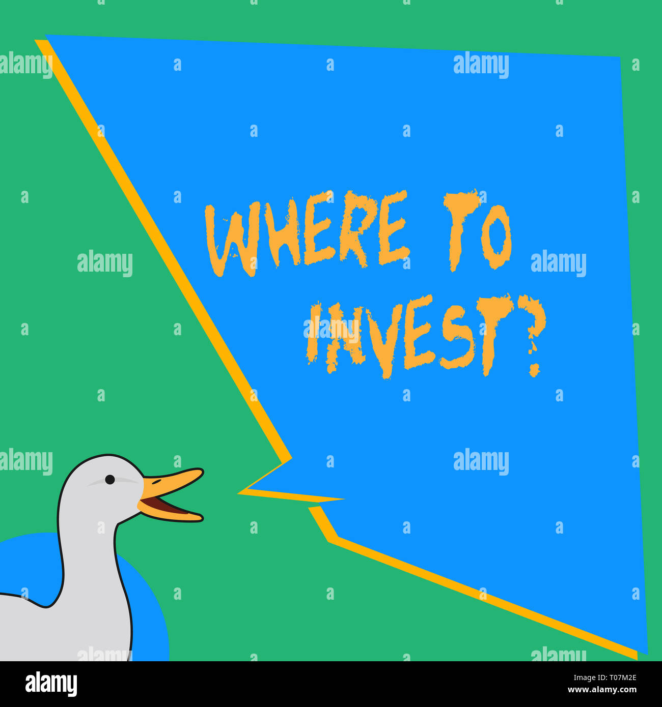 Handwriting text writing Where To Invest Question. Conceptual photo ...