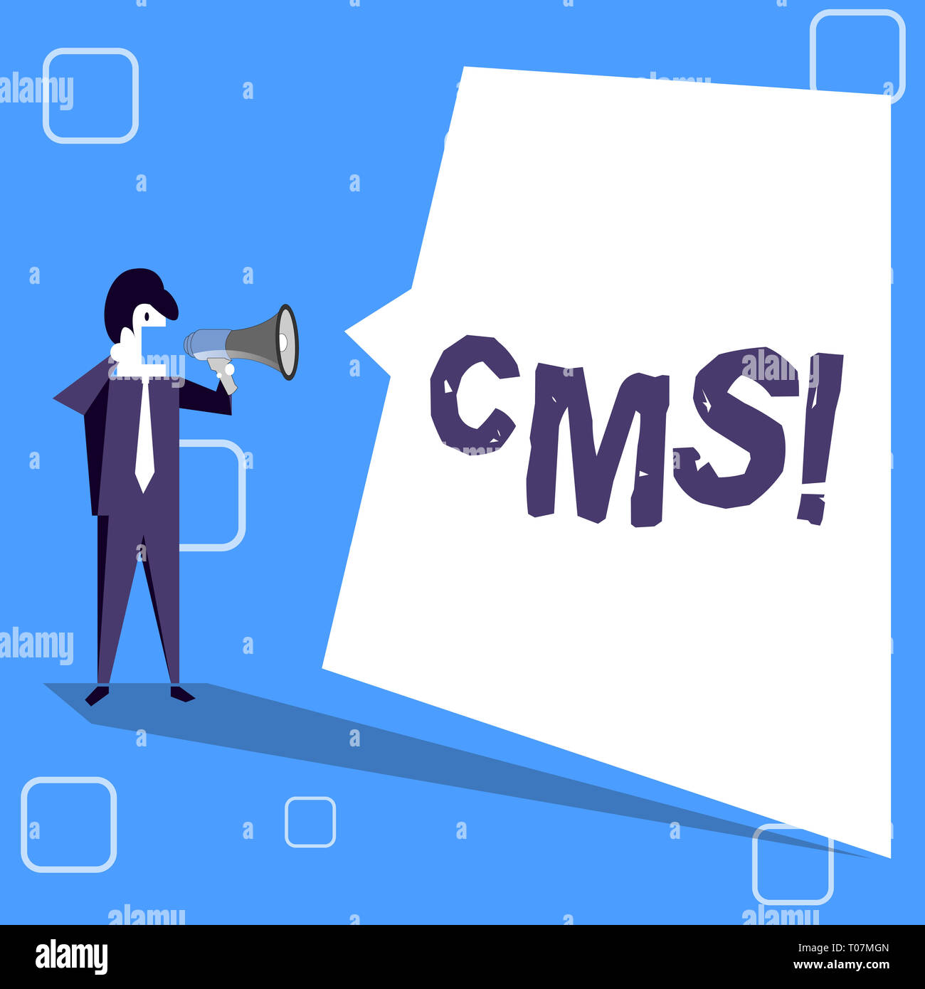 Handwriting text writing Cms. Conceptual photo Content Management ...