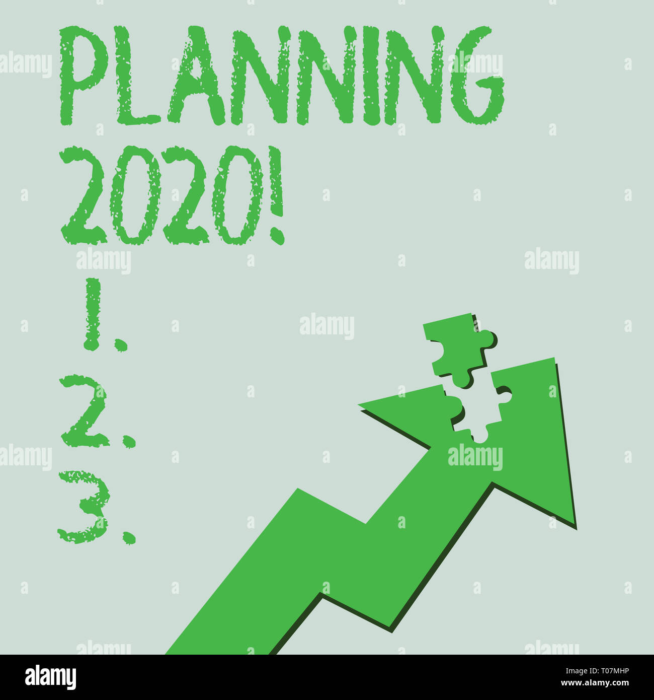 Text sign showing Planning 2020. Business photo text process of making ... Text sign showing Planning 2020. Business photo text process of making ...