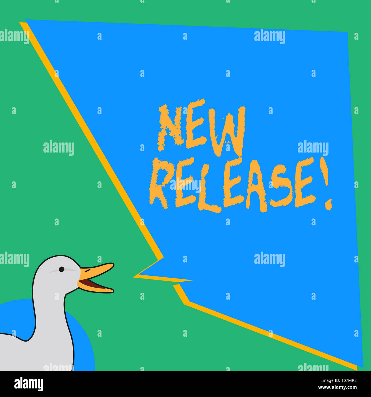 Handwriting text writing New Release. Conceptual photo announcing ...