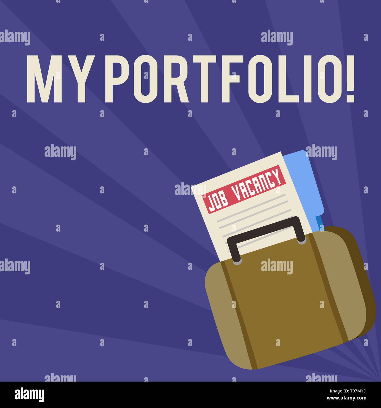 Handwriting text My Portfolio. Conceptual photo Samples of work Art ...