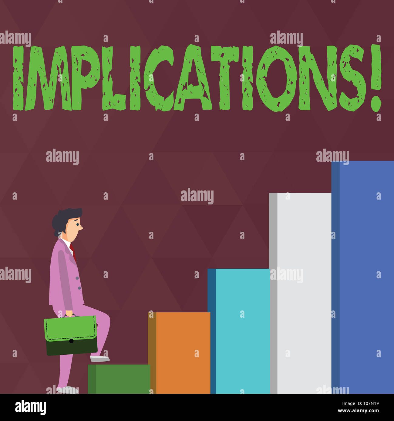 Word writing text Implications. Business photo showcasing Conclusion ...