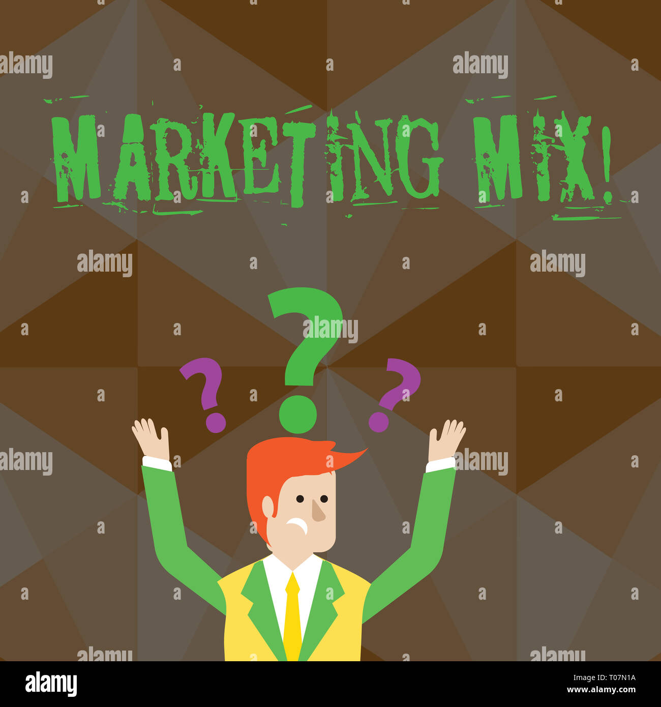 Handwriting text Marketing Mix. Conceptual photo Actions to promote ...